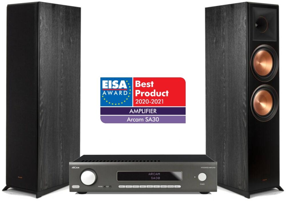 Arcam SA-30 + Klipsch Reference Premiere RP-8000F II | media-max.pl